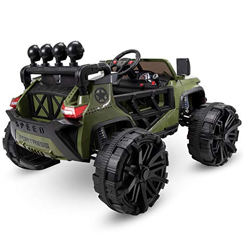 Huffy Kids Battery Powered Ride On Car Fortress w/ Lights, Sounds & MP3 Player