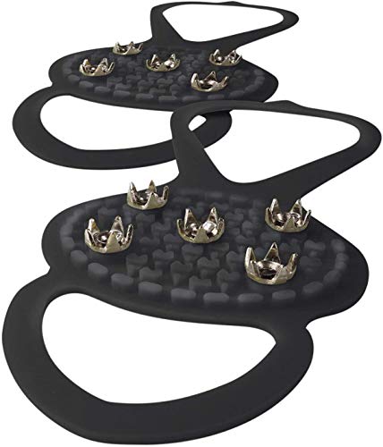 Ideas In Motion Tread Pro Unisex Ice Cleats 1-Size Fits All Black - Case of: 1