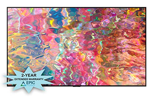 SAMSUNG QN85Q80BAFXZA 85" 4K Ultra HD Smart TV with an Additional 2 Year Coverage by Epic Protect (2022)(Used)