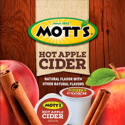 Mott's Hot Apple Cider, Keurig Single-Serve K-Cup Pods, 12 Count