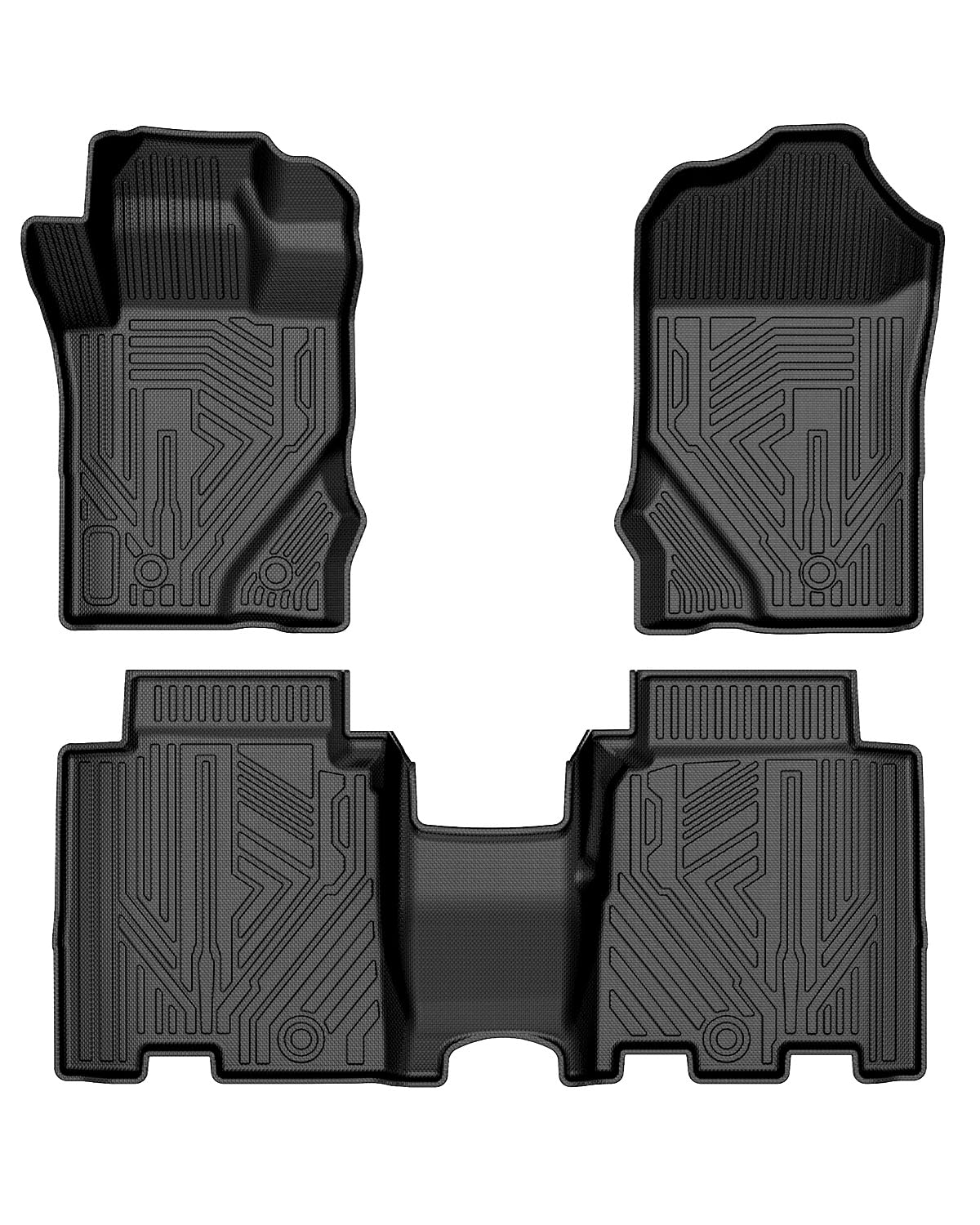 Mixsuper Custom Fit Cargo Liner for 2021-2023 Ford Bronco 4-Door Models, Trunk Liner Bronco Accessories All Weather Rear Cargo Trunk Mat Black (Not Fit Ford Bronco Sport)