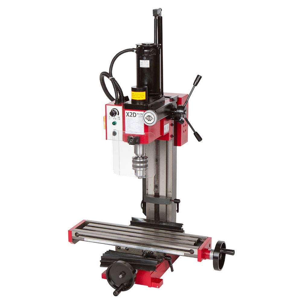 SIEG Mini Mill X2D - 350 Watt Variable Speed include R8 Spindle Taper, LittleMachineShop.com