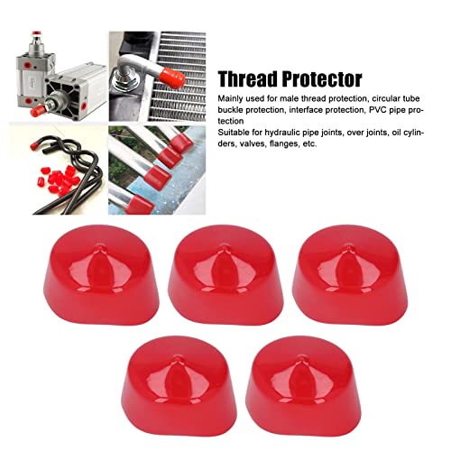 Thread Protector, Thread Protective Cap Flame Retardant PVC 60mm Diameter Flexible for Valves