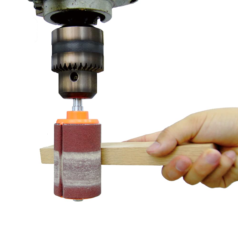 O'SKOOL 2 inch x 3 inch Sanding Drum Kit for Drill or Drill Press