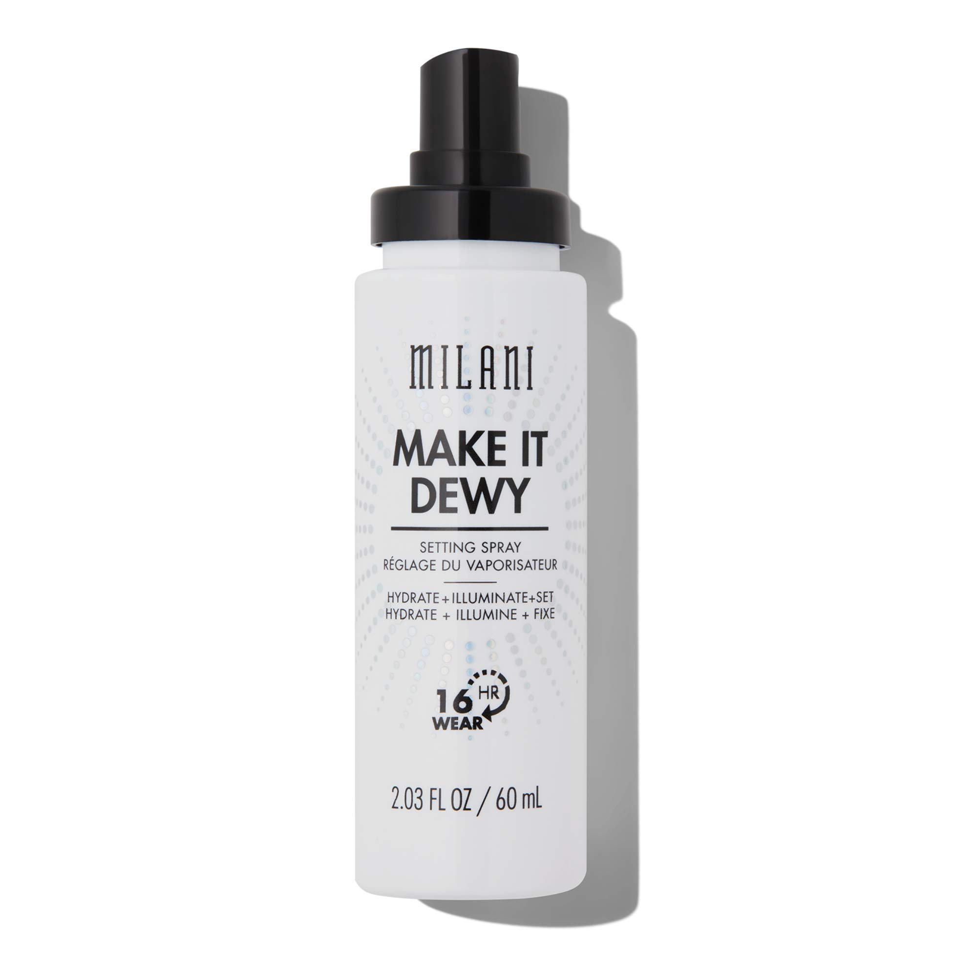 Milani Setting Sprays: Make It Last, Make It Dewy, Make it Last Charcoal Matte, Make It Last Sunscreen Setting Spray with SPF30, Long Lasting Makeup Finishing Spray