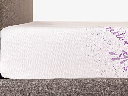 Tulo by Mattress Firm | 10 INCH Memory Foam Lavender Mattress | Pain-REDUCING Pressure Relief | Twin Size