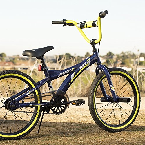 Huffy Kids Bike for Boys, Ignyte 20 inch Red & Blue, Gloss Blue Abyss, Regular Assembly