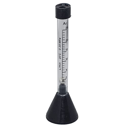 RIVERWELD Argon Gas Flow Meter Scale Tester Measure Flowmeter for Tig Welder Welding 1PK