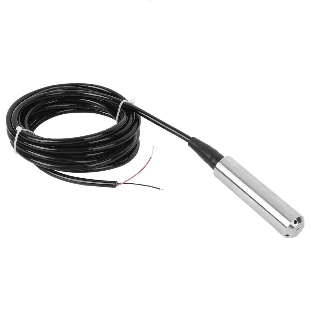 Liquid Level Sensor, TL-136 Liquid Level Transmitter Water Level Sensor Detector 12-32VDC 4-20mA Signal Output(Measuring Range 0-1m)