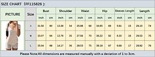 Y2k Long Sleeve One Piece Bodysuit V Neck Bodycon Floral Print Shorts Stretchy Pajama Playsuit Rompers Jumpsuit (Z-Short Sleeve Pink Floral,Medium)
