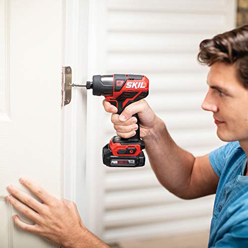 SKIL PWRCore 12 Brushless 12V 1/4 Inch Hex Cordless Impact Driver, Bare Tool - ID574401