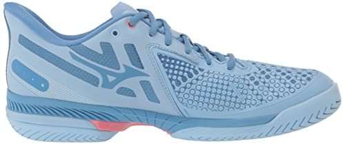 Mizuno Women's Tennis Shoe, Dutch Canal-White, 7