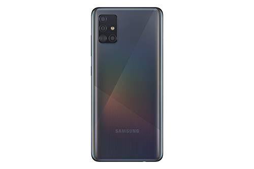 Samsung Galaxy A51 A515F 128GB DUOS GSM Unlocked Phone w/ Quad Camera 48 MP + 12 MP + 5 MP + 5 MP (International Variant/US Compatible LTE) - Prism Crush Black
