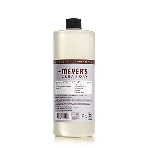 MRS. MEYER'S CLEAN DAY Multi-Surface Cleaner Concentrate, Use to Clean Floors, Tile, Counters, Lavender, 32 fl. oz