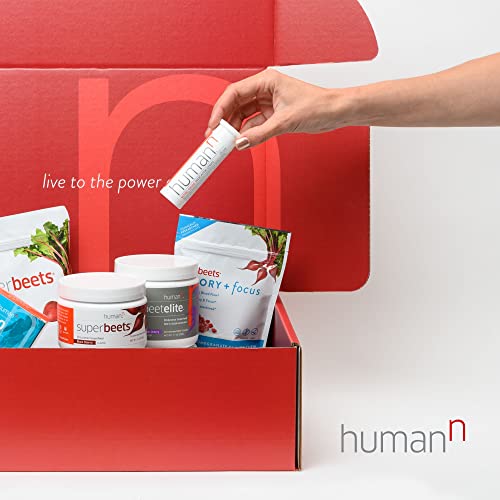 humanN Neo40 Daily Heart & Blood Circulation Supplements to Boost Nitric Oxide - Supports Blood Pressure - from Maker of SuperBeets -Includes 30 Dissolvable Tablets - Tasty Fruity Flavor