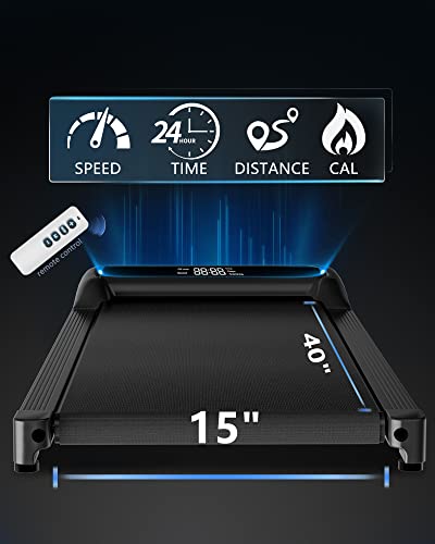 Walking Pad Under Desk Treadmill,Portable 2 in 1 Desk Treadmill for Home,Quiet Mini Walking Pad for Work from Home with Remote Control(ππ’ππππ’π¦π πππ«π«ππ§ππ²)