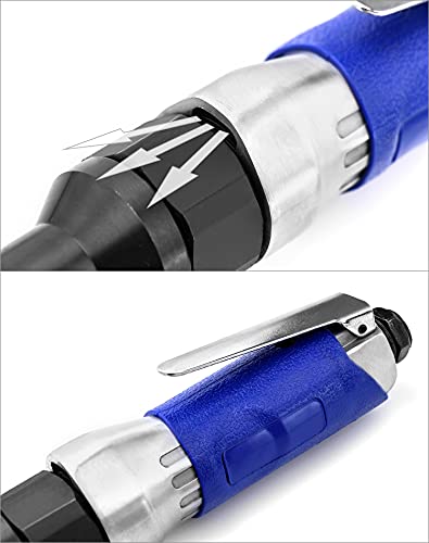 QWORK Air Ratchet Wrench, 3/8" Super Fast Heavy Duty Air Ratchet, 65ft-lbs