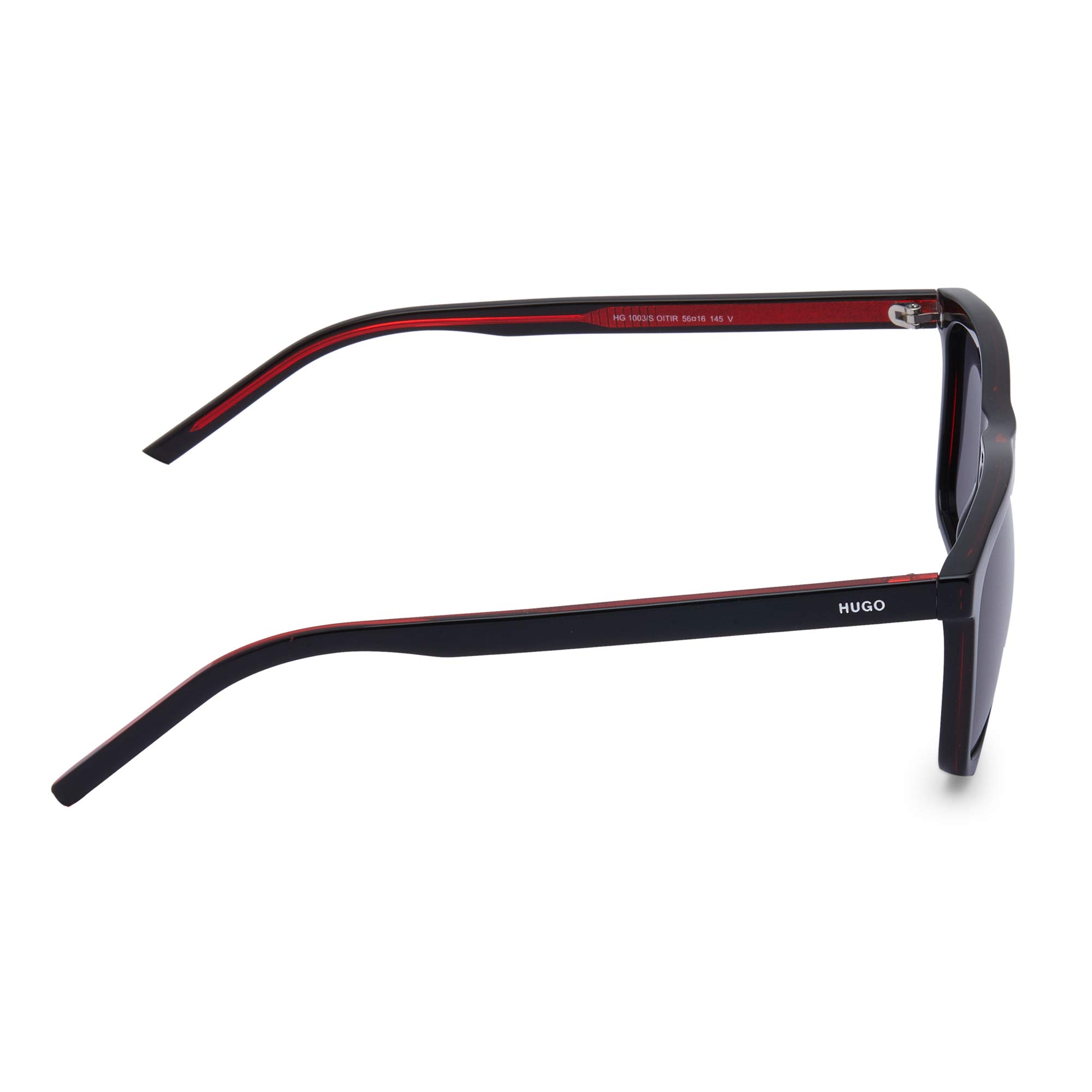 Hugo Boss sunglasses (HG-1003-S OITIR) Black - Transparent Red - Grey lenses