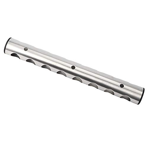 Wall Bottle Holder, Stainless Steel Wall Mounted Vertical Wine Holder Rack for Household Bar Supplies(Silver 8 Holes) Older Red Wine Bottle (stainless steel 8 holes)