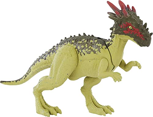 Jurassic World Toys Wild Pack Dracorex Herbivore Dinosaur Action Figure Toy with Movable Joints, Realistic Sculpting & Attack Feature, Kids Gift Ages 3 Years & Older