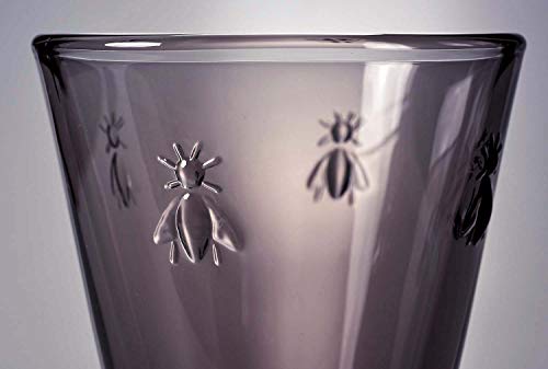 La Rochere Bee Set of 6 Wine Glass Eggplant