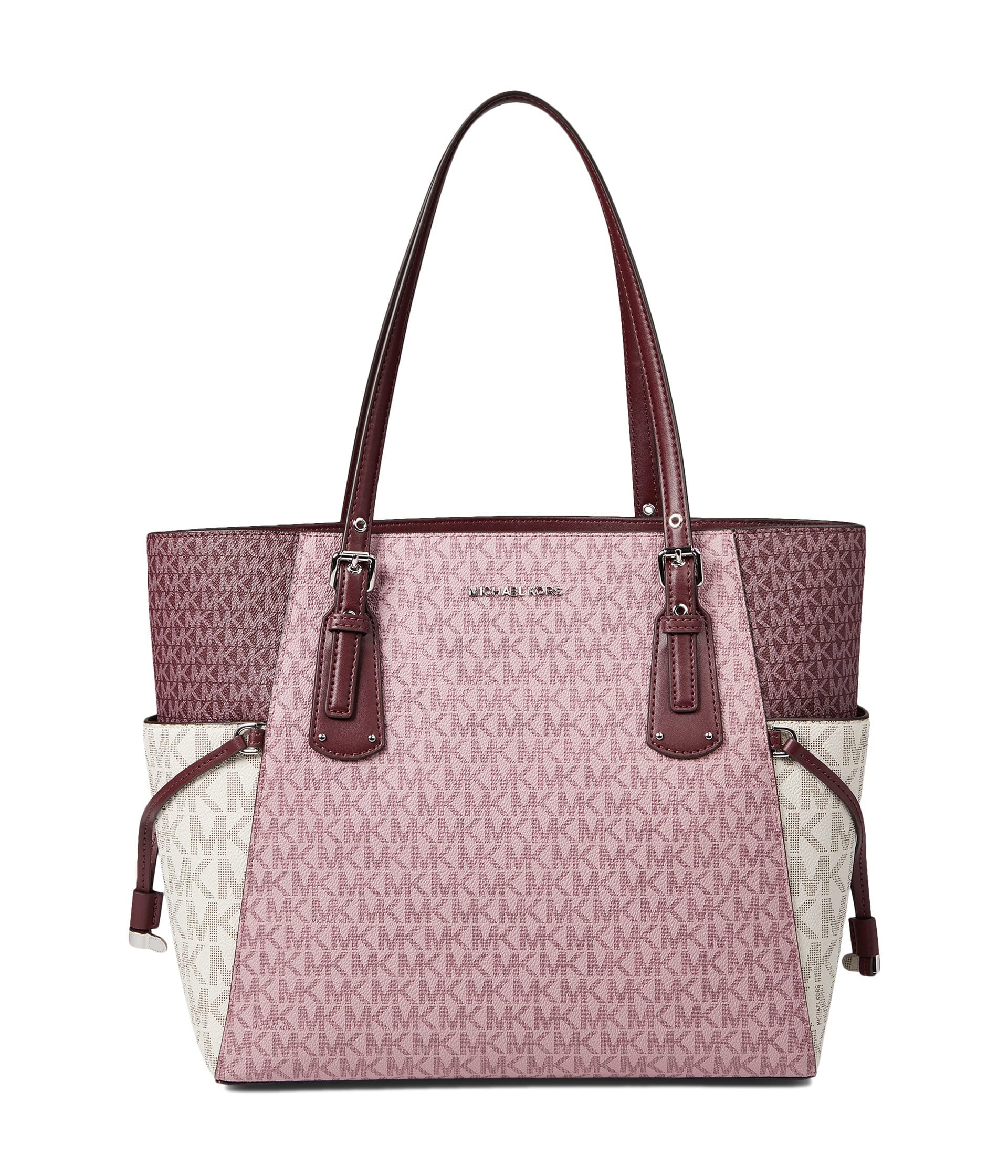 Michael Kors Voyager East/West Tote Royal Pink Multi One Size