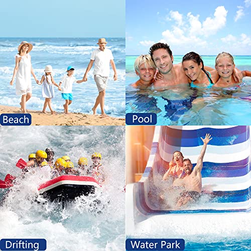 Universal Waterproof Phone Pouch Bag - 3Pack, Waterproof Phone Case Compatible with iPhone 14 Pro Max/13/12/11/XR/X/SE/8/7, Galaxy S22/S21 Google Up to 7ββ, IPX8 Dry Bag Vacation Essentials.