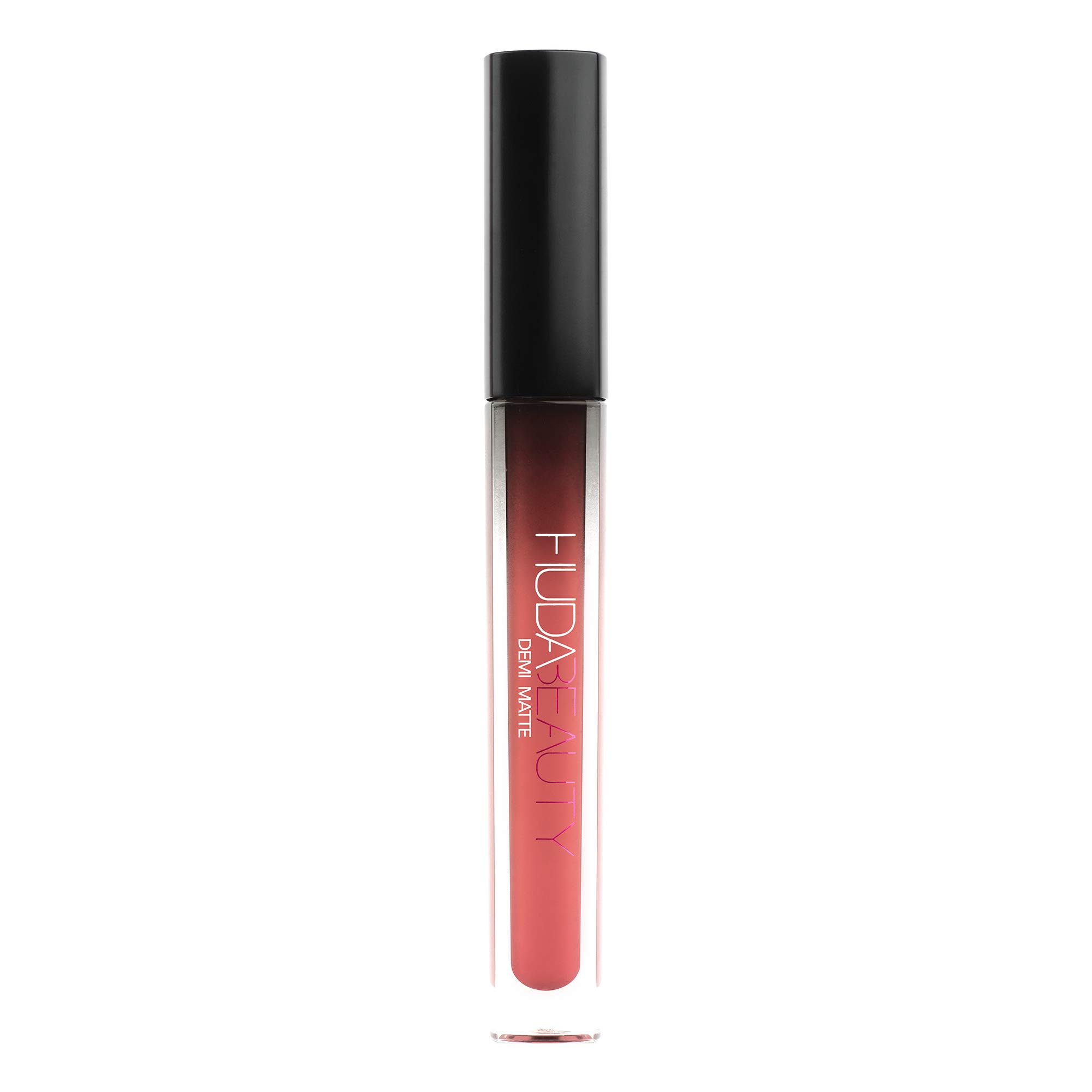 Huda Beauty Demi Matte Cream Lipstick - Game Changer - an assertive and feminine coral