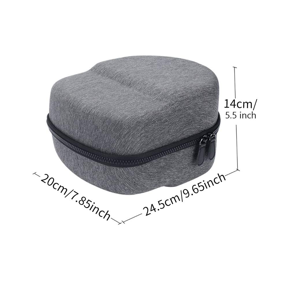 Just E Joy Travel Case for Oculus Quest 2 VR Gaming Headset Hard EVA Carrying Case Shockproof & 900D Waterproof Outdoor VR Headset Storage Bag w/Zipper & Strap