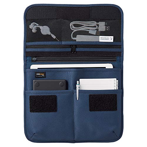 LIHIT LAB Tablet Sleeve with Pockets, 11.5 x 1 x 9.5, Black (A7767-24)