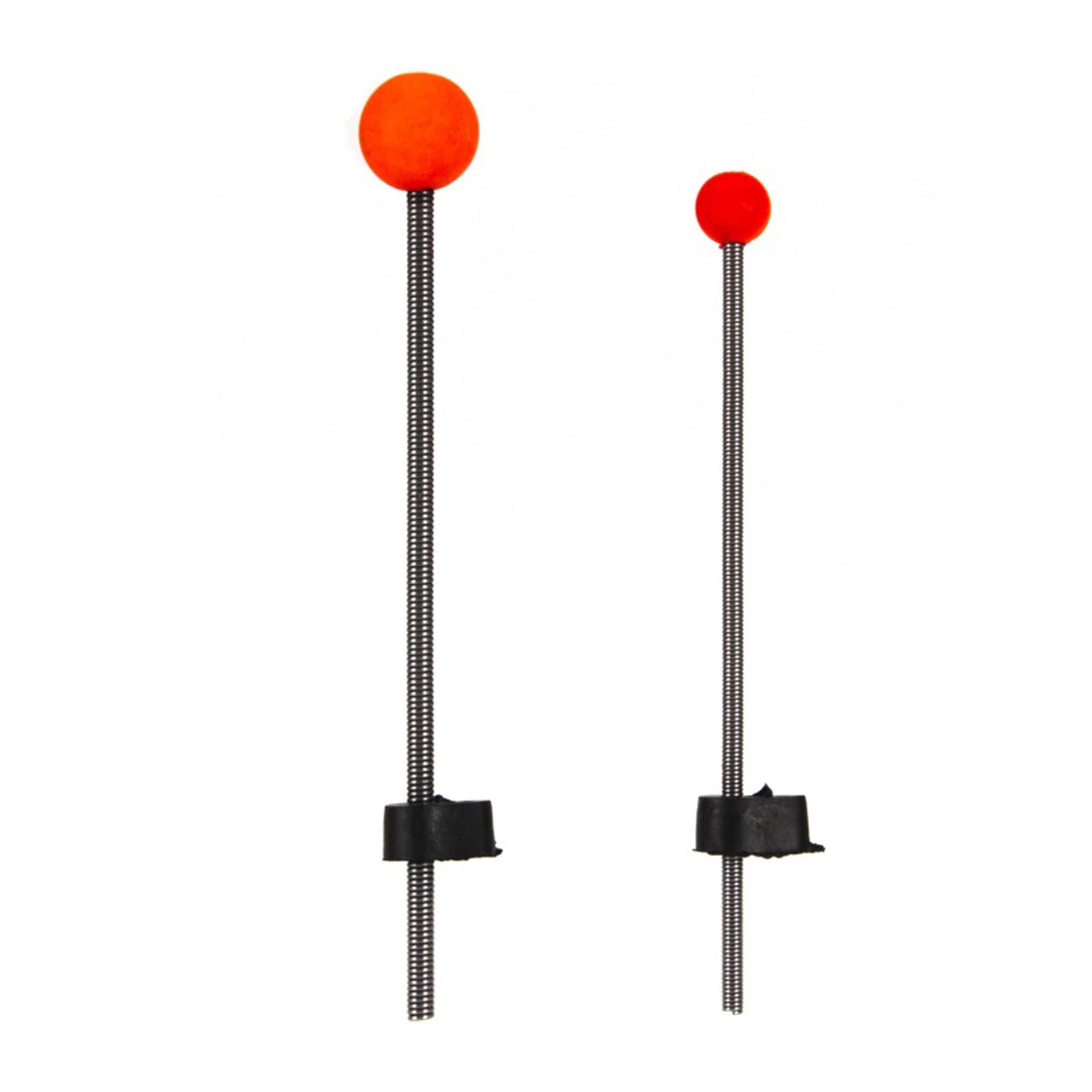 Hislaves Ice Fishing Tool,5Pcs Portable Red Ball Spring for Outdoor Winter Ice Fishing Rod Tools Equipment
