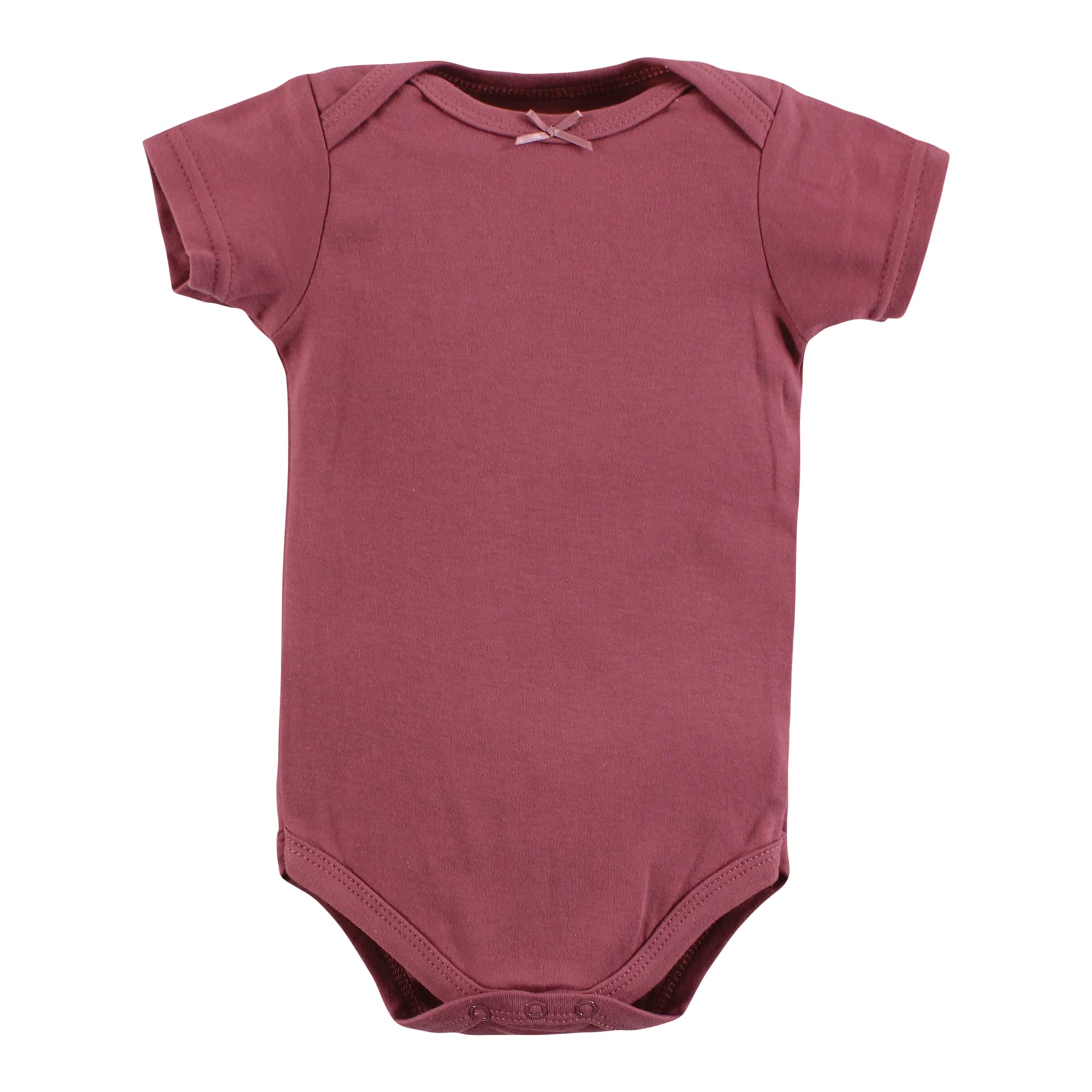 Hudson Baby Unisex Baby Cotton Bodysuits, Happy Fall, 6-9 Months