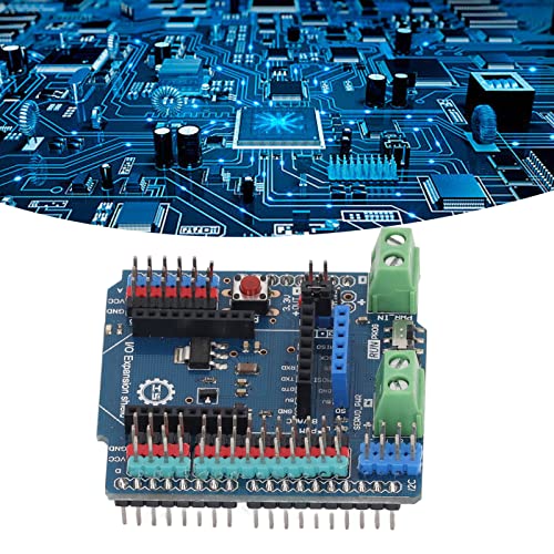 Sensor Expansion Board, 3.3V 5V Support External Power Supply Practical Communication Storage Interface 3P Sensor Expansion Module for DIY