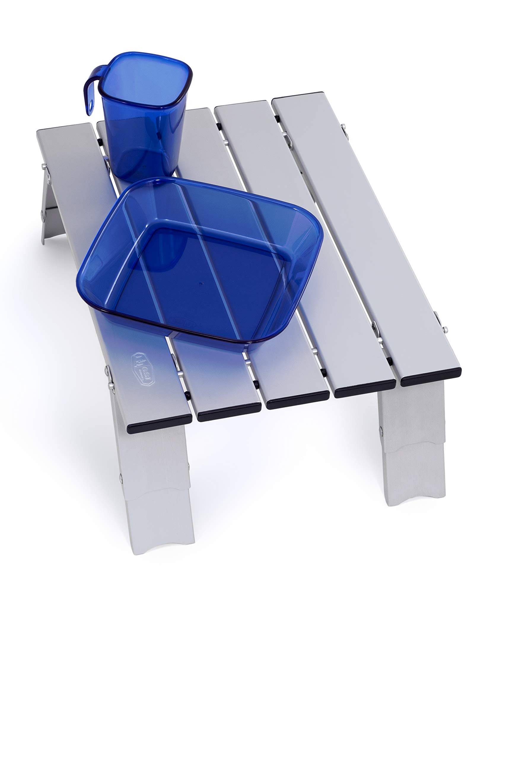 GSI Outdoors Multipurpose and Collapsible Micro Table for Backpacking or Family Camping