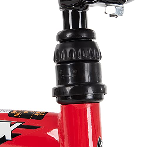 Huffy Kid Bike, Moto X, Fast Assembly Quick Connect, 14" Gloss Red