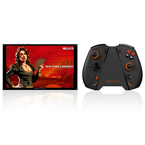 OneXPlayer 2 PRO [AMD Ryzen 7 7840U] 8.4 Inches 5 in 1 Handheld PC Video Game Console One X Player 2 Portable Win 11 Home OS Laptop 2560x1600 Mini Pocket Tablet PC (Black, AMD R7 7840U-32GB+2TB)