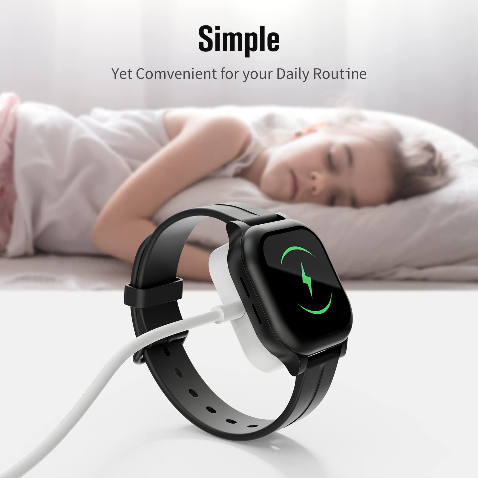 Soarking Gabb Watch Screen Protector and Charger Cable