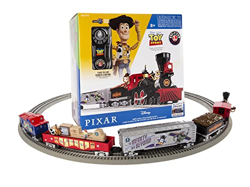 Lionel Pixar's Toy Story Electric O Gauge Model Train Set w/Remote and Bluetooth Capability