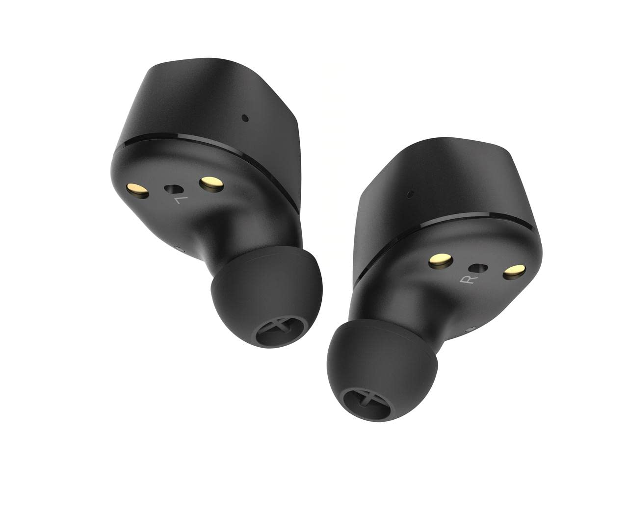 Sennheiser CX True Wireless Earbuds - Bluetooth in-Ear Headphones for Music and Calls with Passive Noise Cancellation, Customizable Touch Controls, and 27-Hour Battery Life, Black (Renewed)