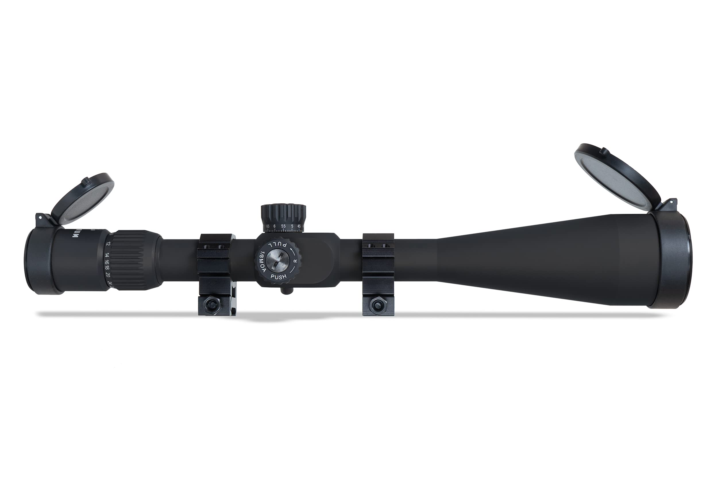 Monstrum G3 8-32x56 FFP Rifle Scope | Monstrum Extended Length Offset Scope Mount | 20 MOA | Bundle