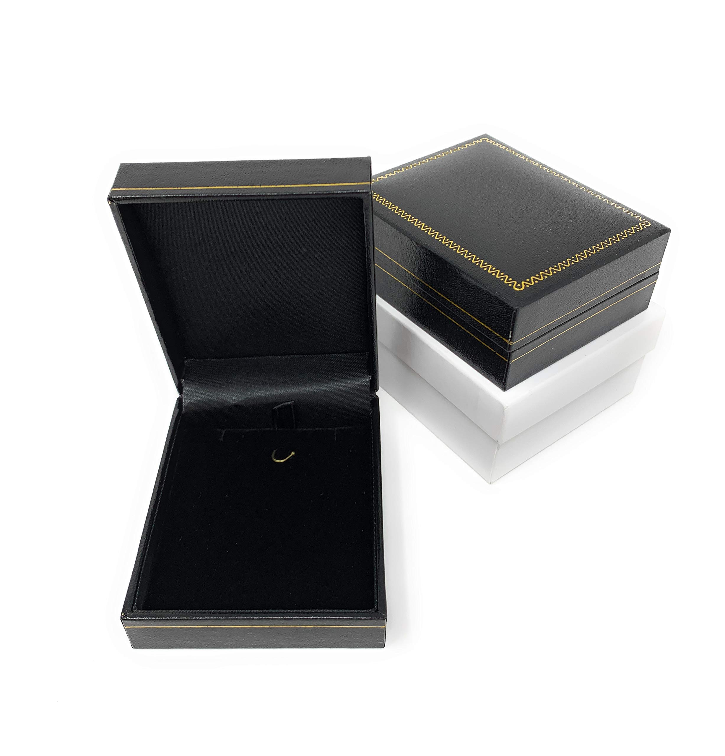 Jewelry Pilot 14K Yellow Gold High Polish Finish 40mm x 21mm Rounded Cross Pendant