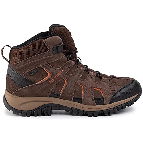 Merrell Men's Phoenix 2 Mid Thermo Waterproof Boots, Brown, 8.5 US
