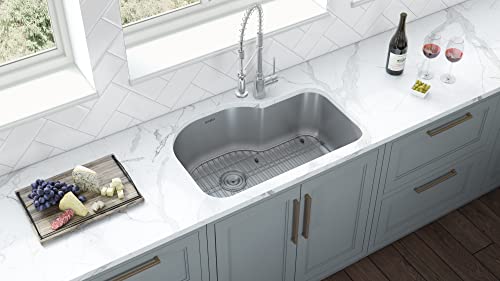 Ruvati RVM4700 Undermount 16 Gauge 31.5" Kitchen Sink Single Bowl