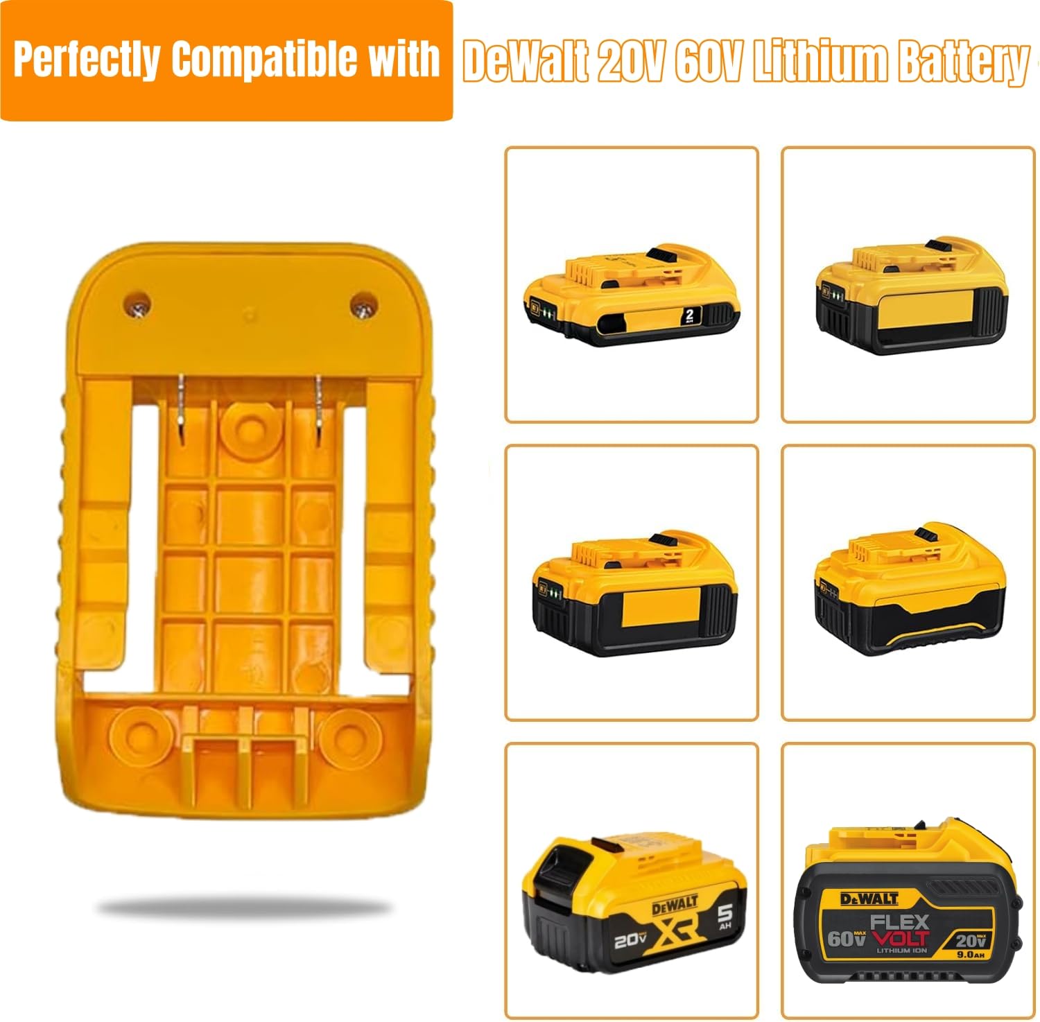 USB Charger Adapter for Power Tool Battery (2Pack for M18 USB Charger Adapter)