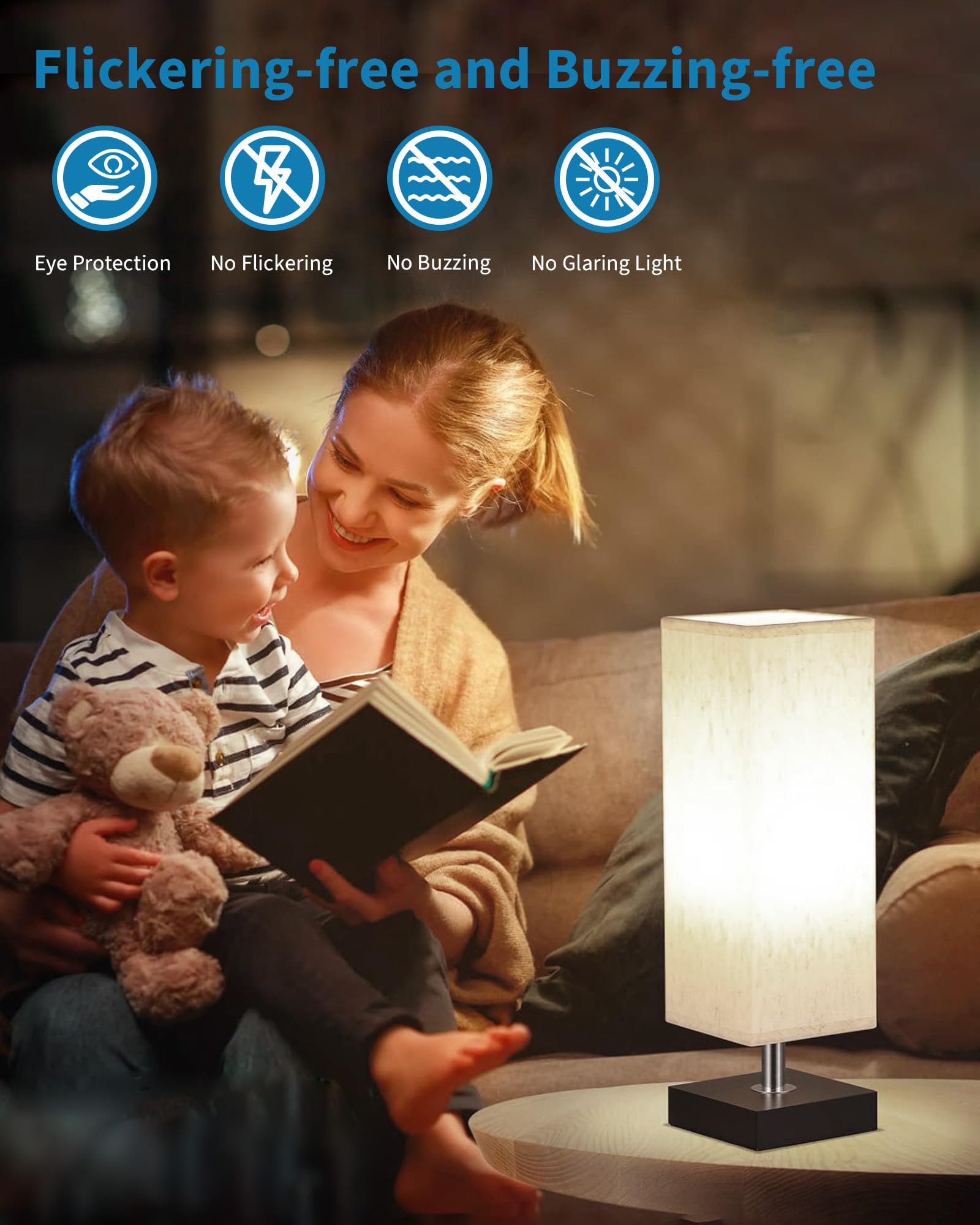 TJOY LED Light Bulbs, 100 Watt Equivalent A19, 5000K Daylight LED Bulbs, 15W Bright White Light Bulbs, Energy Saving Light Bulb with E26 Standard Base, 1500 Lumens Non Dimmable Lamp Bulb, 12 Pack
