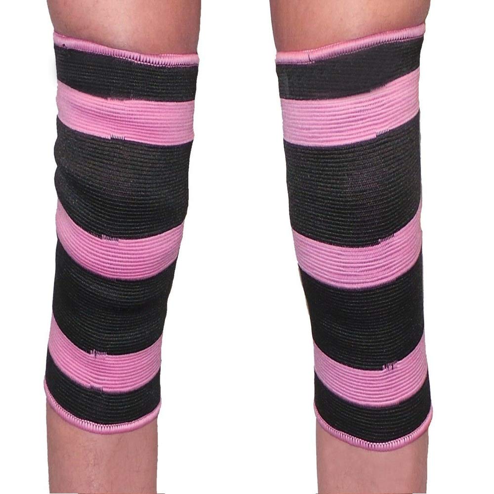 Hype 2 ply Crusher Knee or Elbow Sleeves (Pink, L)