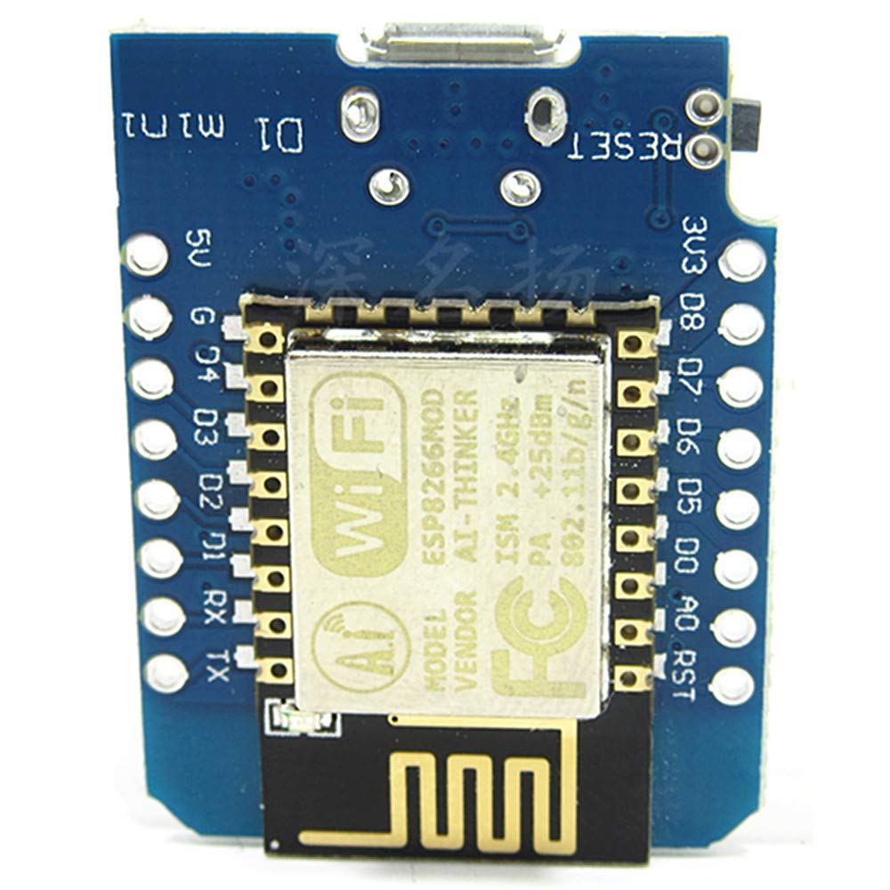 JacobsParts D1 Mini NodeMCU LUA MicroPython WiFi ESP8266 ESP-12 WeMos Microcontroller