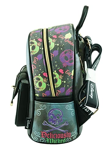 Wondapop Disney Evil Queen 11" Vegan Leather Fashion Mini Backpack