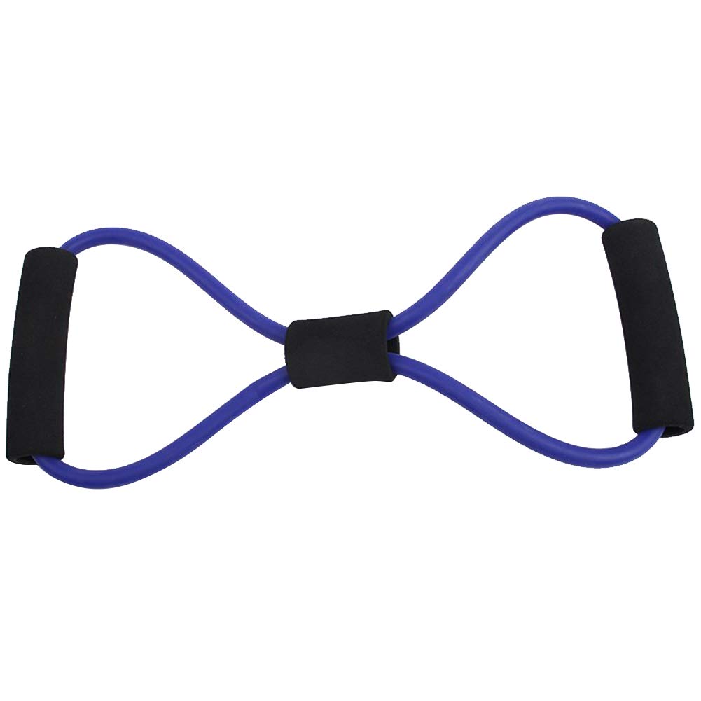 Kathleen0 Pull pe 8 Shaped Gym Equipment Home Accessories Yoga Sports Exercise Pilates Fitness Elastic Rubber