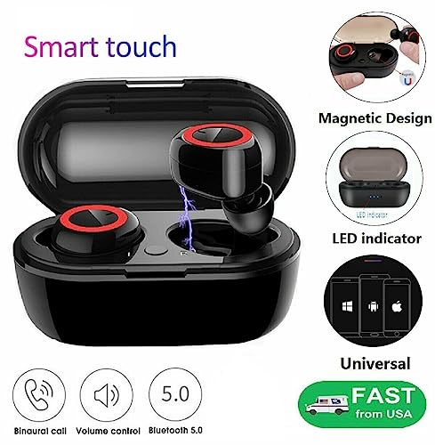 Y30 TWS Wireless Headphones Bluetooth 5.0 Earphone Noise Cancelling Headset Stereo Sound Music in-Ear Earbuds for All Smartphone